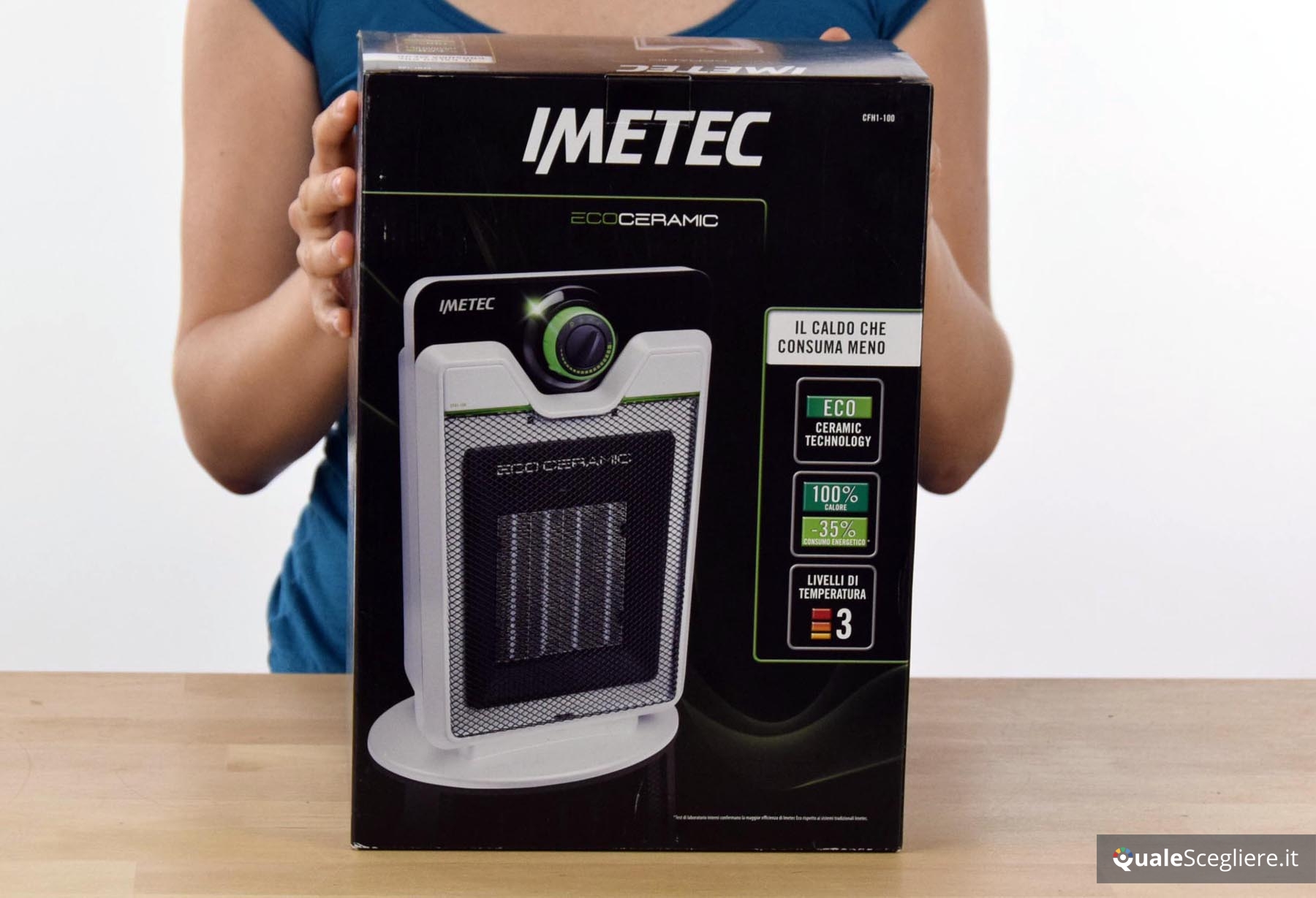 Recensione Imetec Eco Ceramic CFH1-100 | QualeScegliere.it